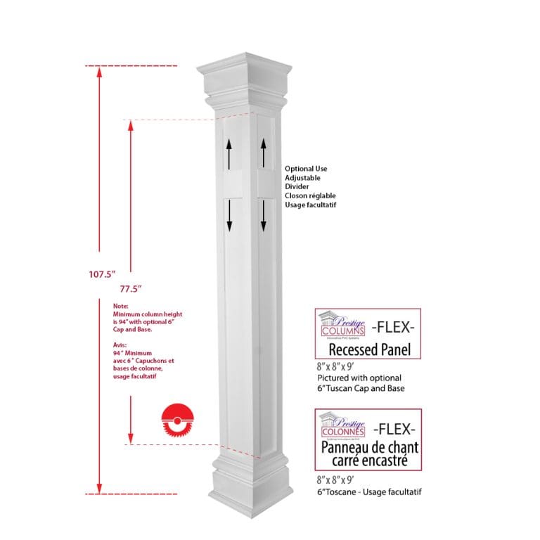FLEX Recessed Panel - PrestigeDIY Premium PVC Building Products
